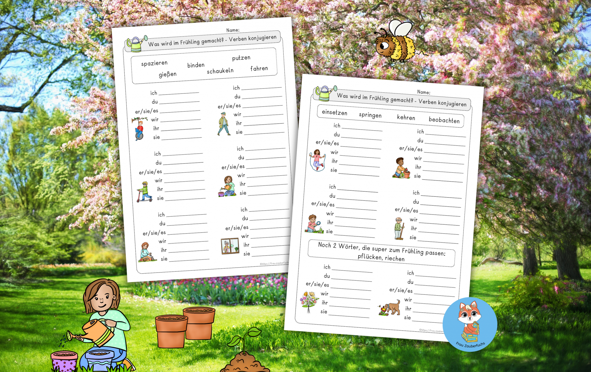 Deutsch Unterrichtsmaterialien - Frau Zauberfuchs Blog